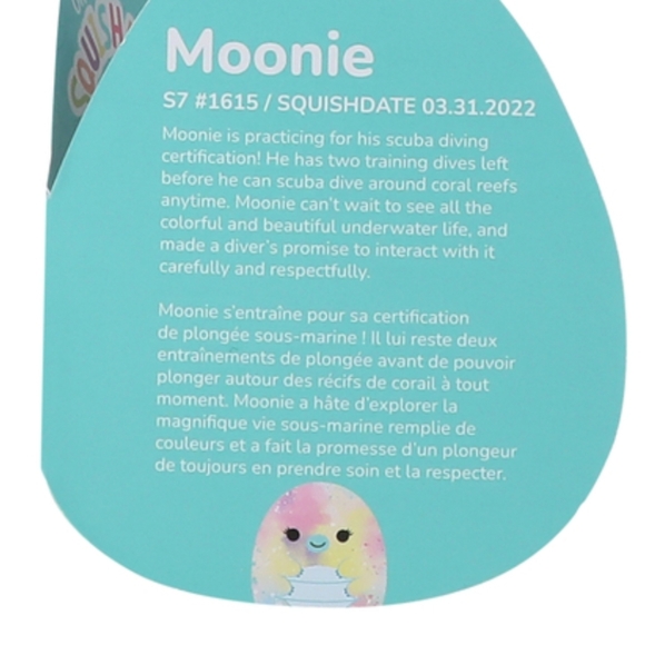 Toys | Ultra Rare Moonie The Water Bear Squishmallow | Poshmark